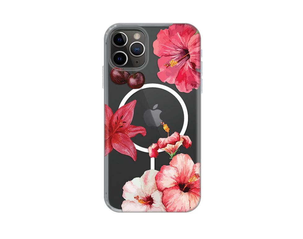 Futrola print Magsafe - iPhone 11 Pro Hibiscus