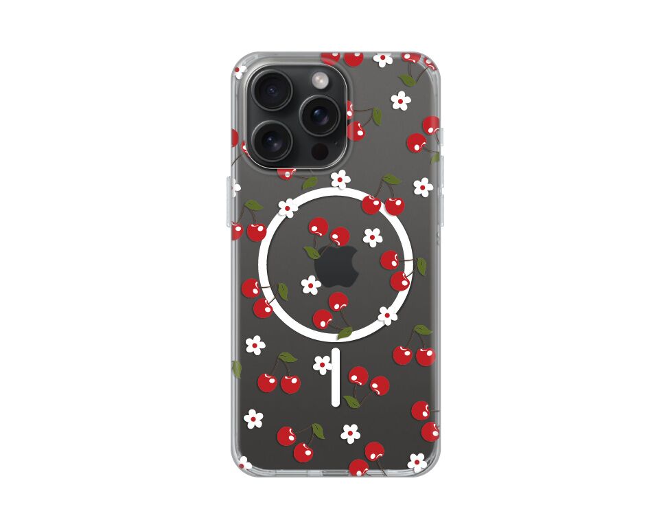 Futrola print Magsafe - iPhone 15 Pro Max 6.7 Cute Cherries