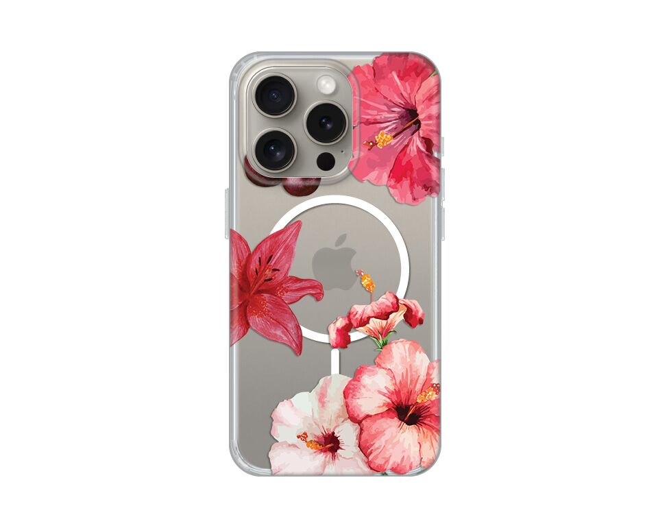 Futrola print Magsafe - iPhone 16 Pro Hibiscus
