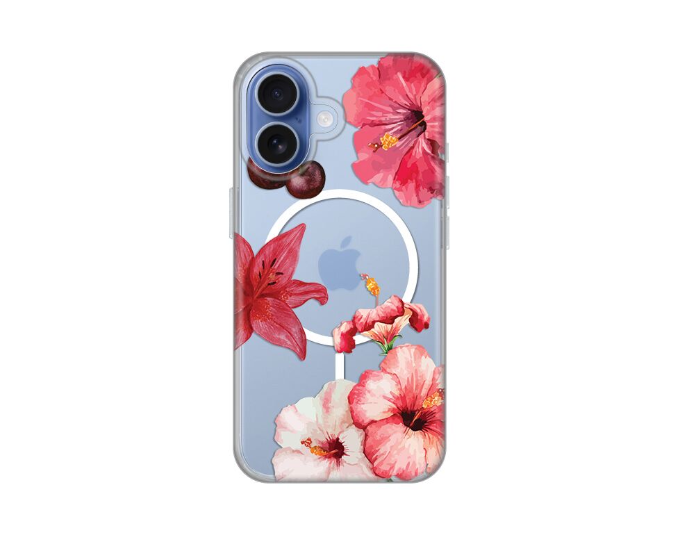 Futrola print Magsafe - iPhone 17 Hibiscus