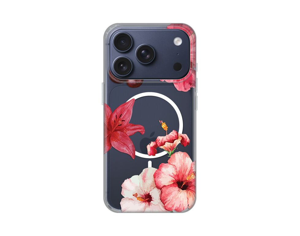 Futrola print Magsafe - iPhone 17 Pro Hibiscus
