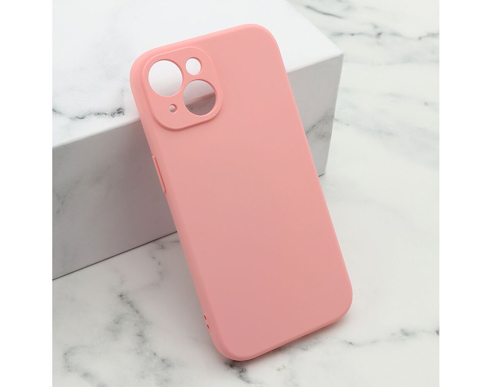Futrola Soft Silicone - iPhone 15 roze (MS)