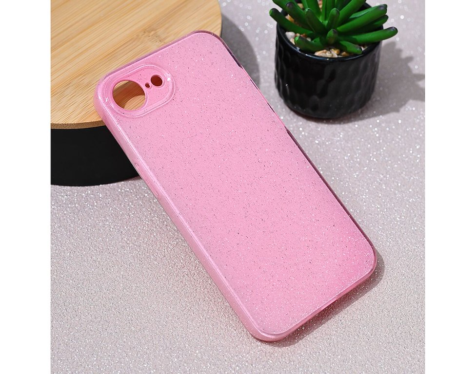 Futrola Sparkle Dust - iPhone 16e roze
