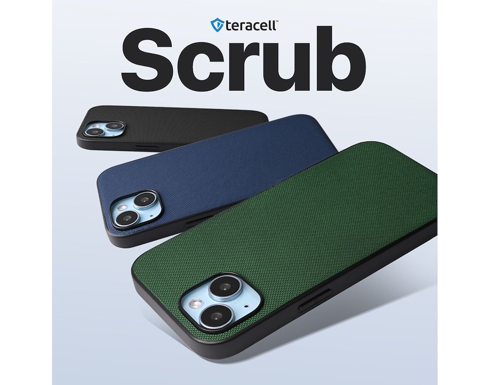 Futrola Teracell Scrub - iPhone 15 Pro Max 6.7 crna