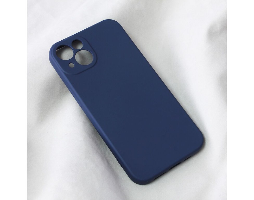 Futrola Teracell Soft Velvet - iPhone 13 tamno plava