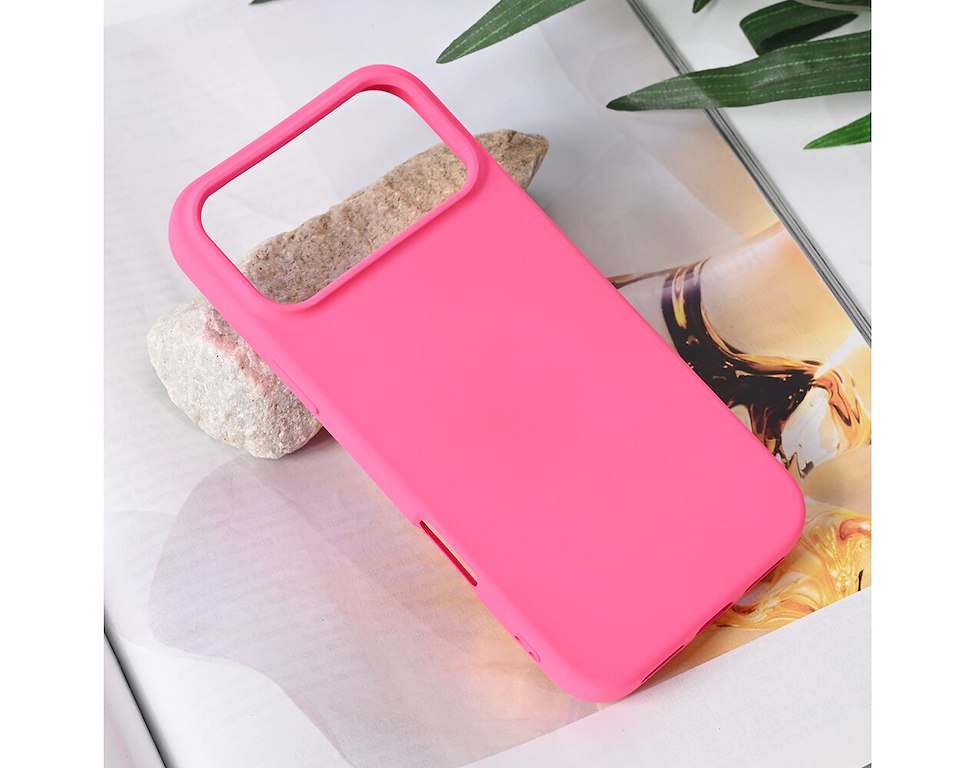 Futrola Teracell Soft Velvet - iPhone 17 Pro Max 6.9 pink