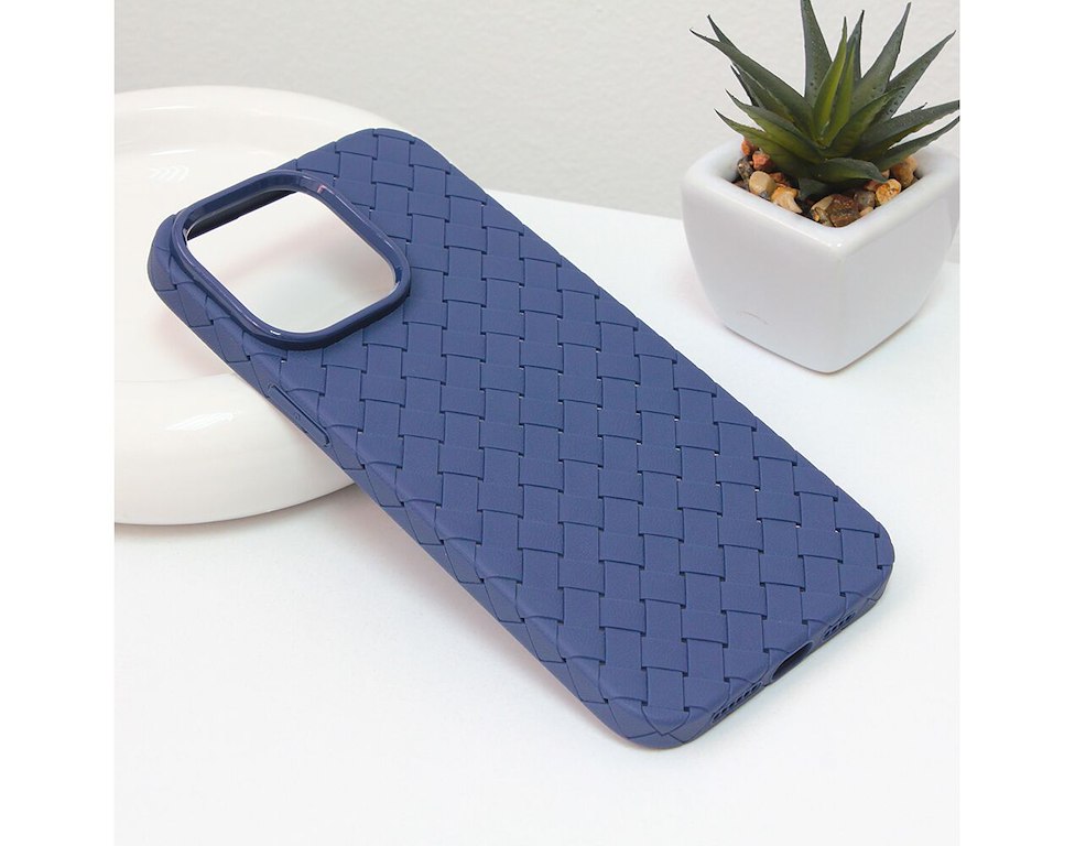 Futrola Weave case - iPhone 14 Pro Max 6.7 plava