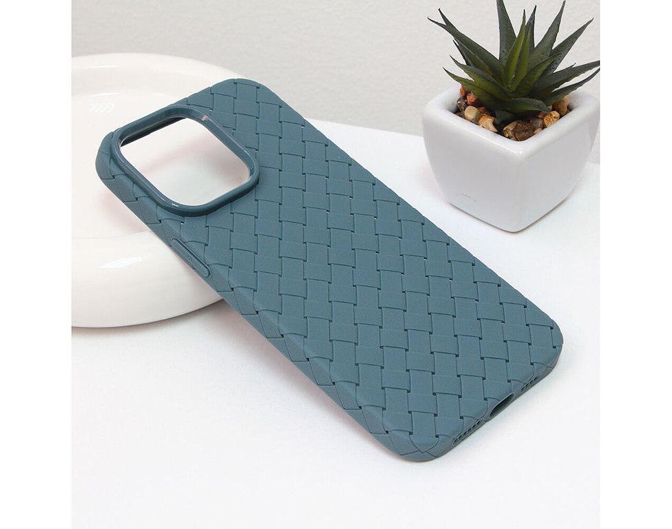 Futrola Weave case - iPhone 14 Pro Max 6.7 svetlo zelena