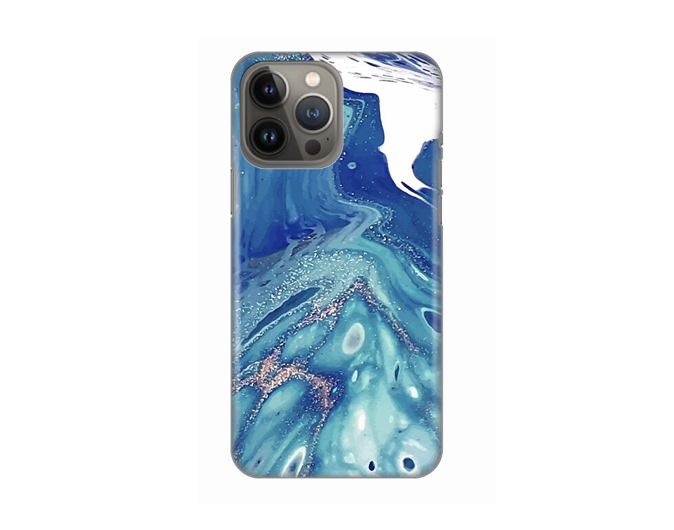 Silikonska futrola PRINT - iPhone 13 Pro Max 6.7 Blue Marble