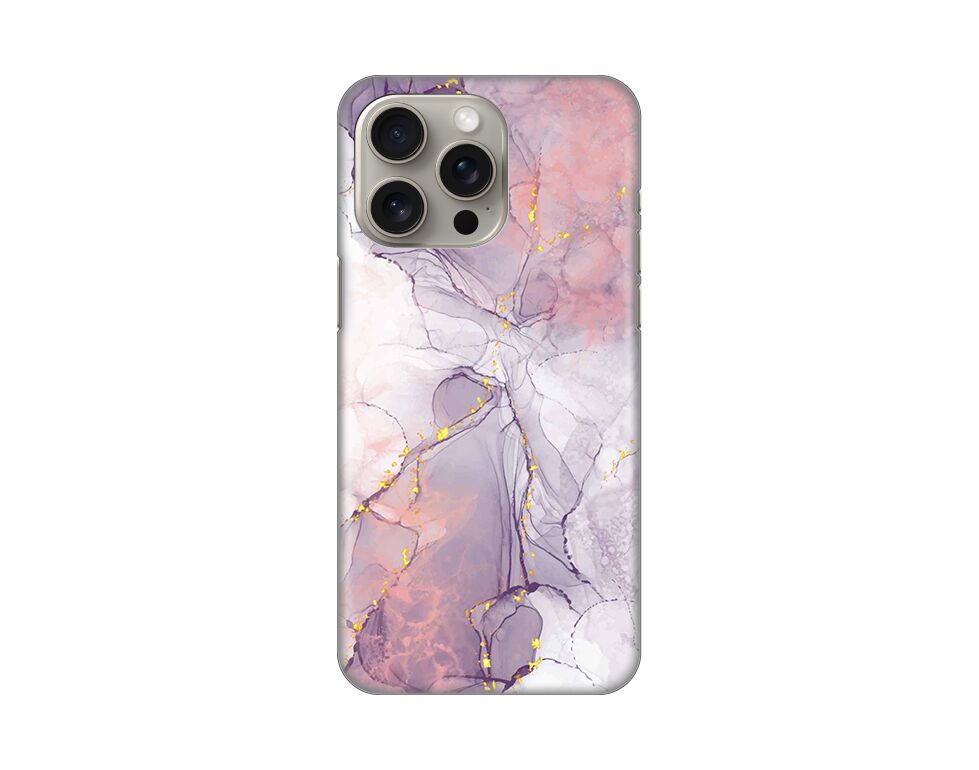 Silikonska futrola PRINT - iPhone 15 Pro Max 6.7 Pink Marble