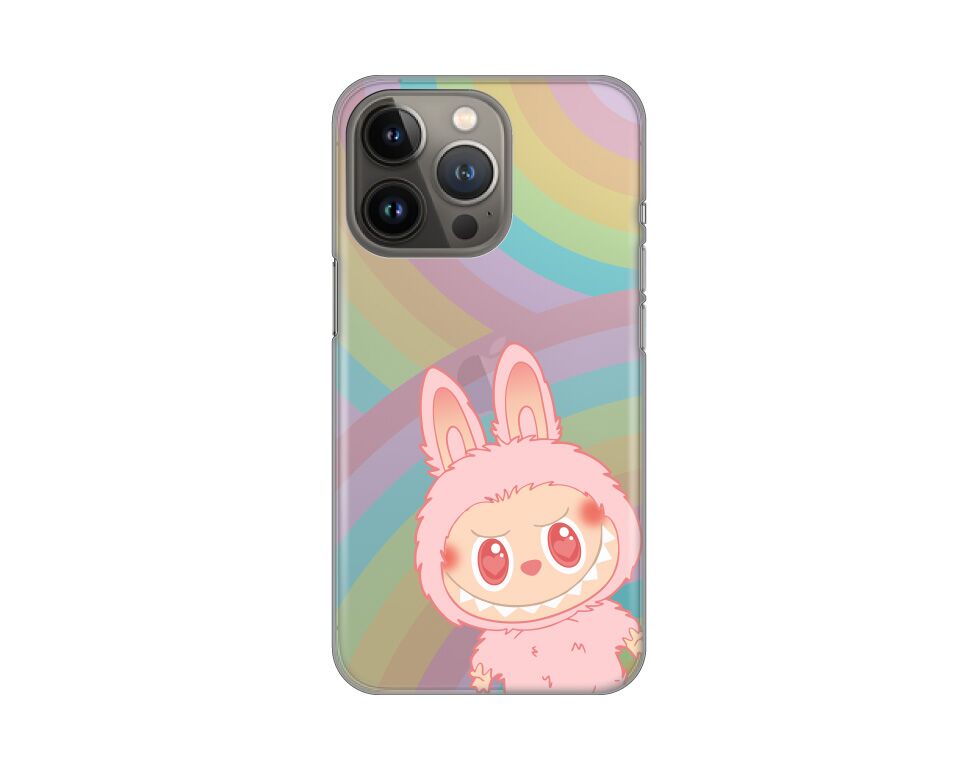 Silikonska futrola PRINT Skin - iPhone 13 Pro La Bubu Rainbow