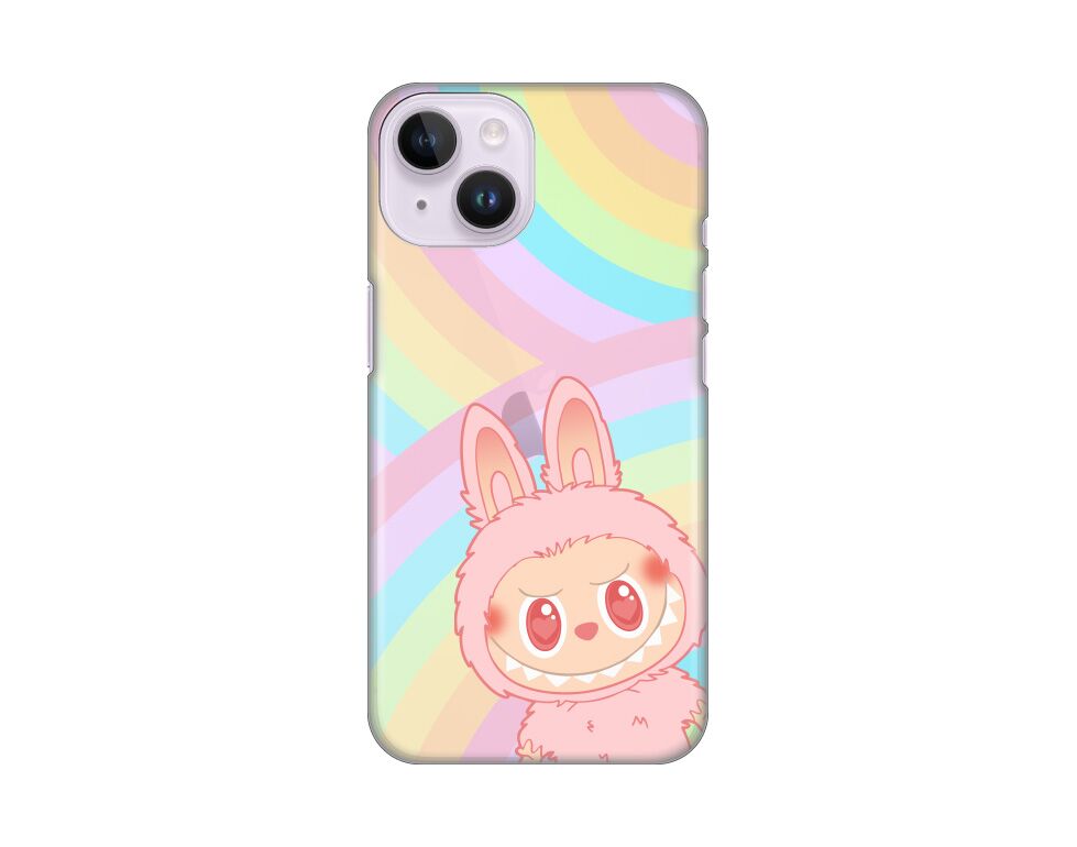 Silikonska futrola PRINT Skin - iPhone 14 La Bubu Rainbow