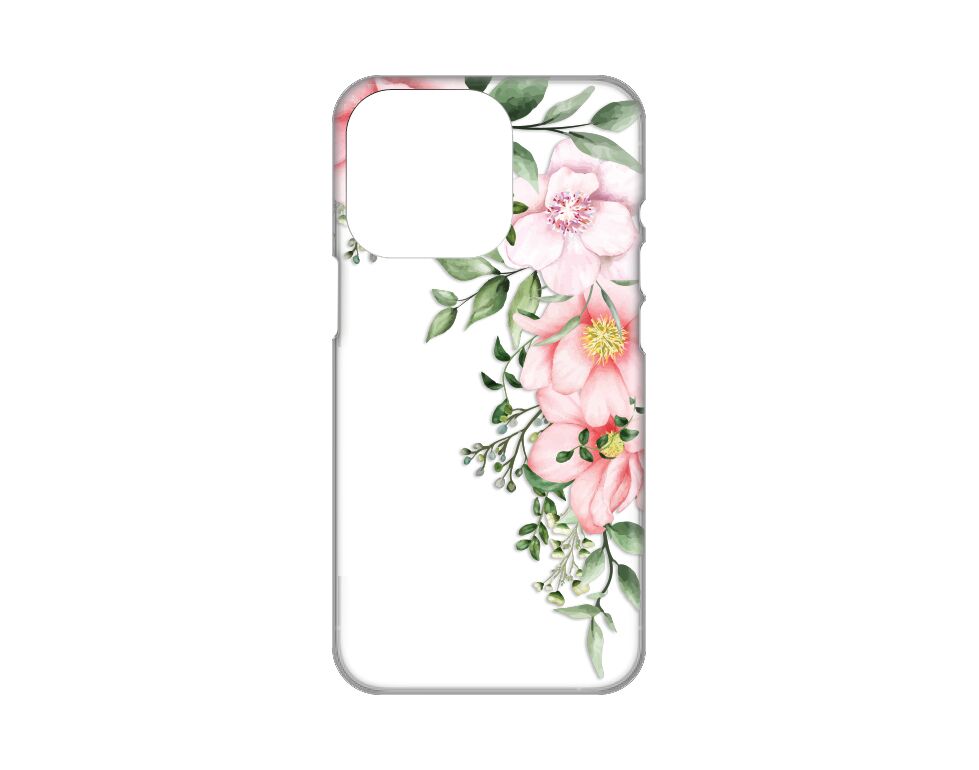 Silikonska futrola PRINT Skin - iPhone 14 Pro Max 6.7 Gentle Rose Pattern