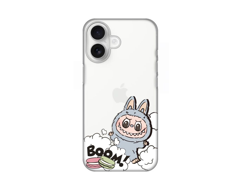 Silikonska futrola PRINT Skin - iPhone 16 6.1 La Bubu Macaron