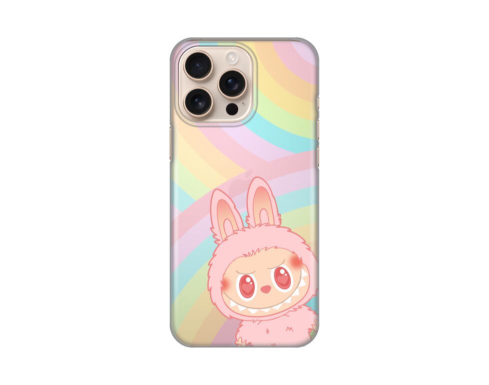 Silikonska futrola PRINT Skin - iPhone 16 Pro Max 6.9 La Bubu Rainbow