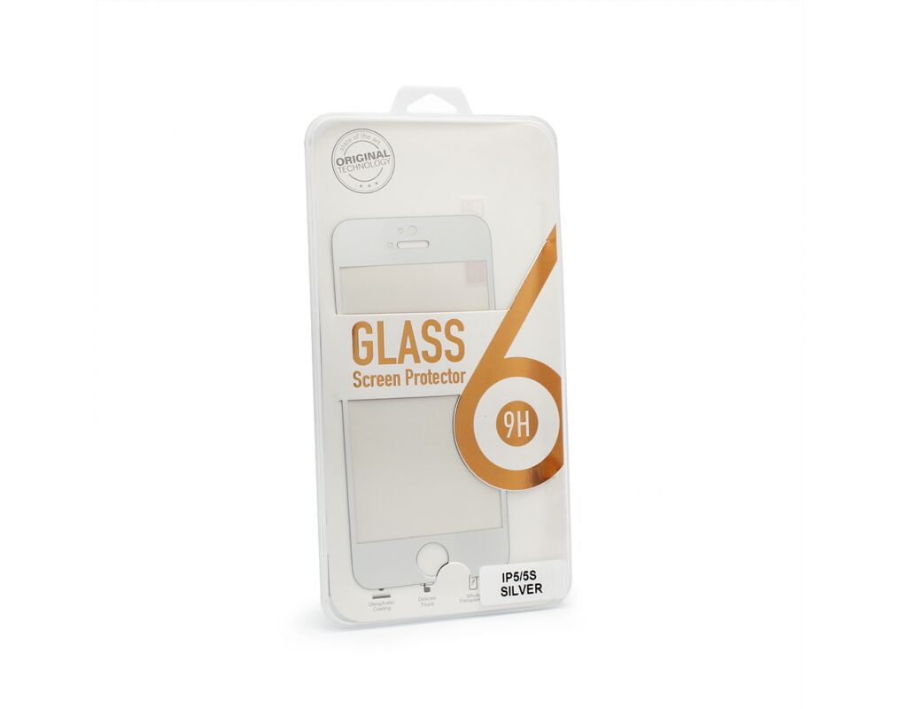 Zastitno Staklo Tempered glass - iPhone 5 srebrni