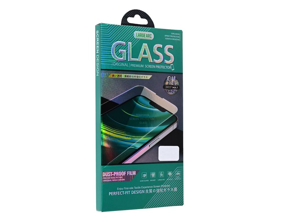 Zastitno staklo Tempered Glass 2.5D full glue - iPhone 16 Pro Max 6.9 crna