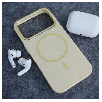 Maska Mag Case Fashion Glitter za iPhone 17 Pro Max/ 18 Pro Max zuta