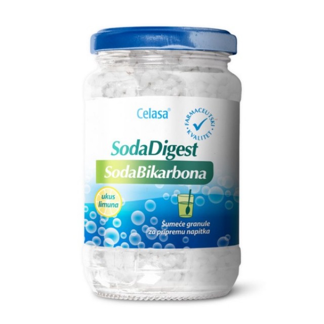 SODADIGEST ŠUMEĆE GRANULE SODE BIKARBONE 100G