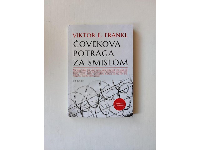 Čovekova potrage za smislom - Viktor Frankl