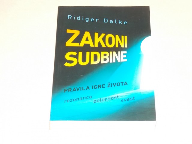 ZAKONI SUDBINE - Ridiger Dalke