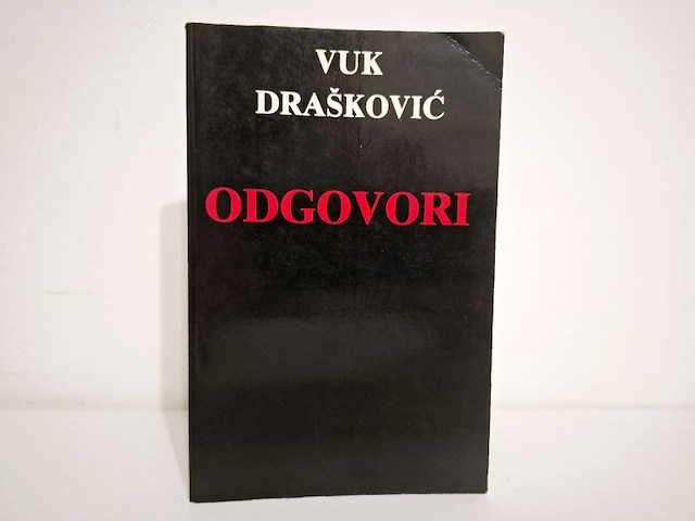 Odgovori - Vuk Drašković