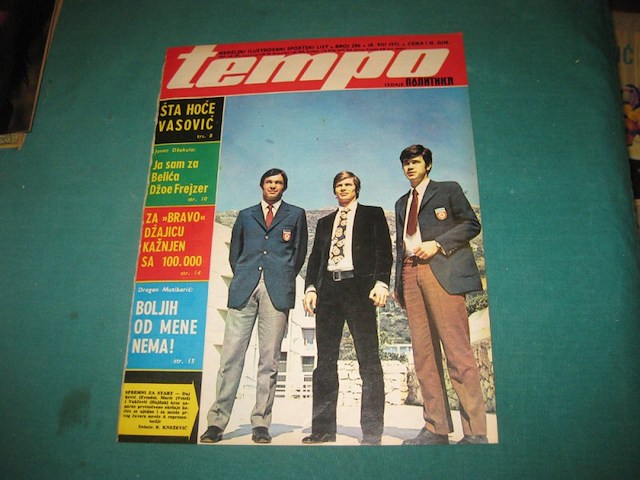 Tempo br.286 (1971) Nedeljni ilustrovani sportski list