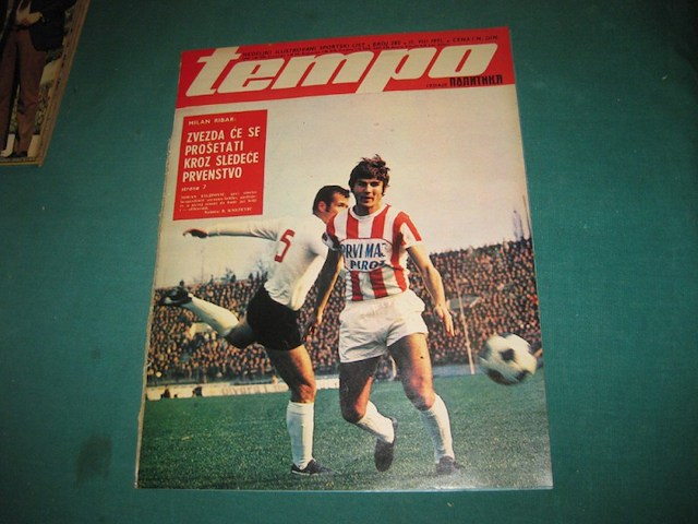 Tempo br.285 (1971) Nedeljni ilustrovani sportski list