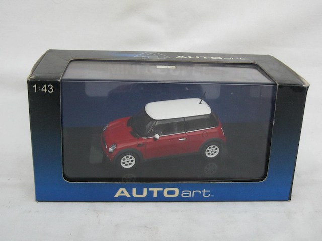 1:43 auto art mini cooper