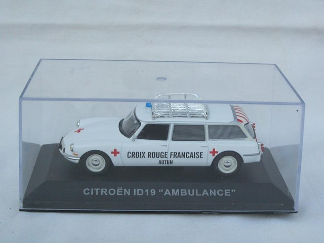 1:43 altaya citroen ID 19 break `ambulance`