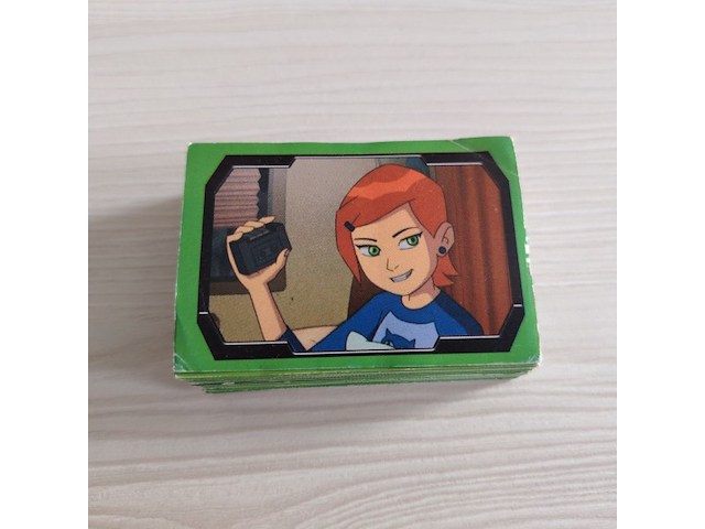 Ben 10 - lot 104 različite sličice