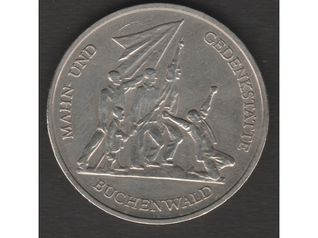 10 Mark Buchenwald Memorial - Istočna Nemačka - DDR