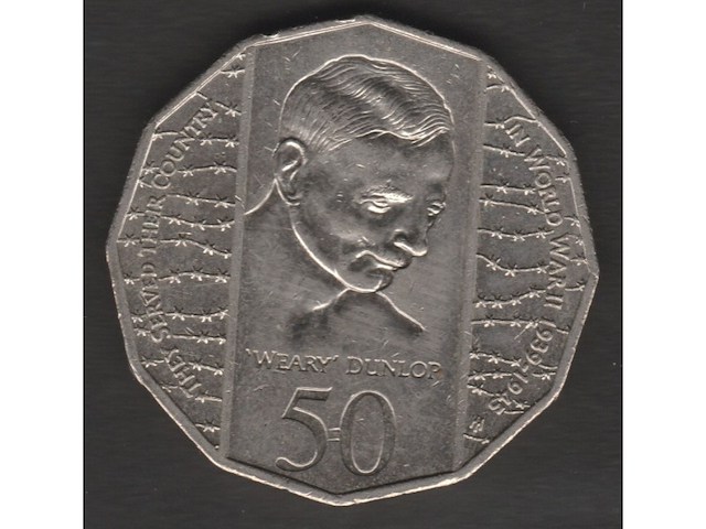 50 Cents, Sir Edward `Weary` Dunlop- 1995 -Australija