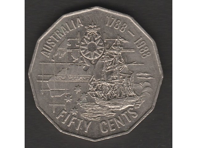 50 Cents, Dvestogodišnjica Prve flote- 1988 -Australija
