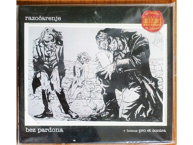 CD: RAZOČARENJE - Bez pardona (2017) srpski punk, NOV