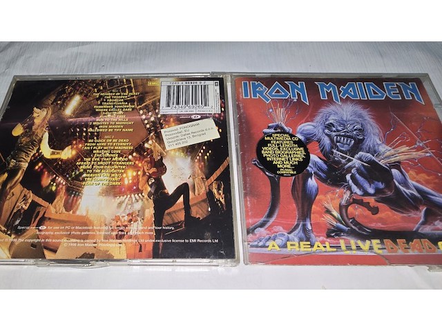 Iron Maiden - A real LIVE DEAD one 2CDa , ORIGINAL