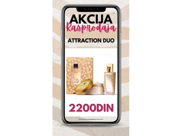 * AVON - Attraction Original DUO SET *