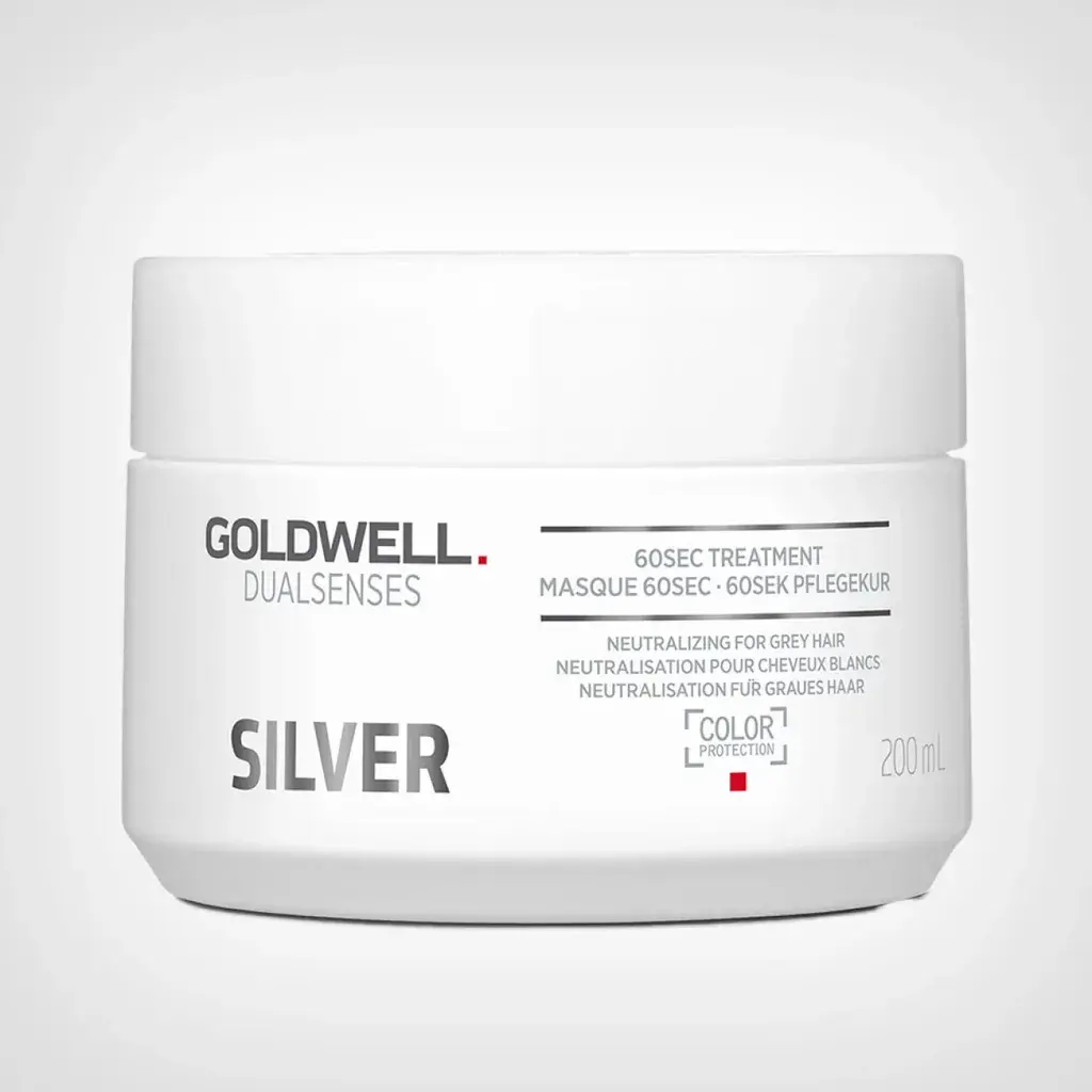 Goldwell Maska za sedu i hladno plavu kosu Dualsenses Silver 60s, 200 ml