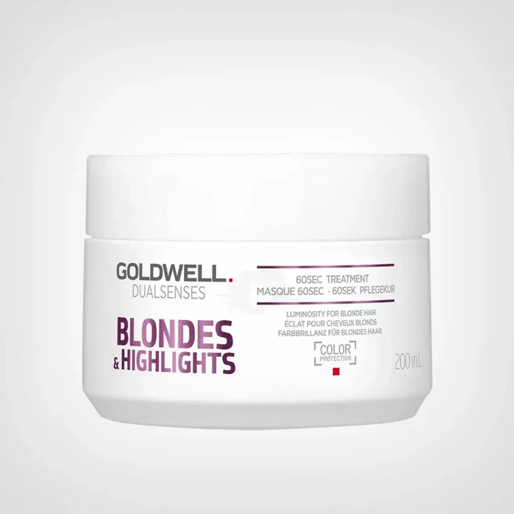 Goldwell Maska za plavu i blajhanu kosu Dualsenses Blondes & Highlights Anti-Yellow 60Sec Treatment, 200 ml