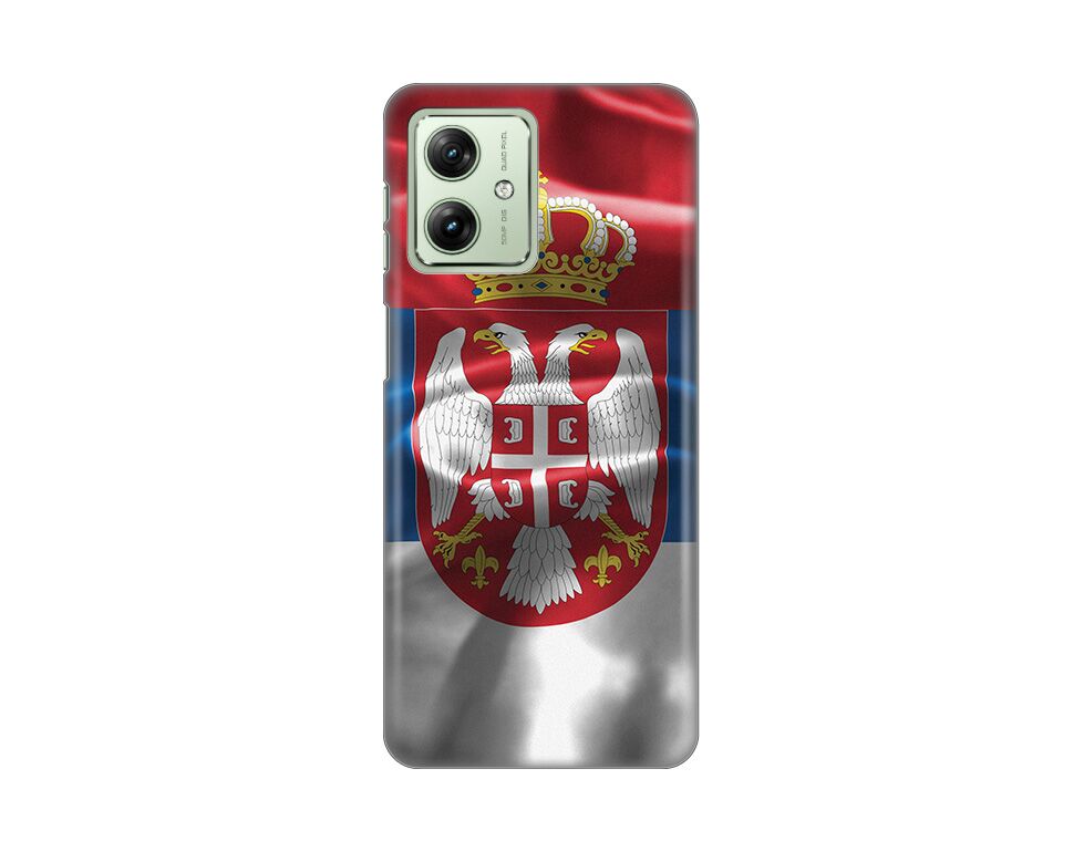 Silikonska futrola PRINT Skin - Motorola Moto G54 SRB