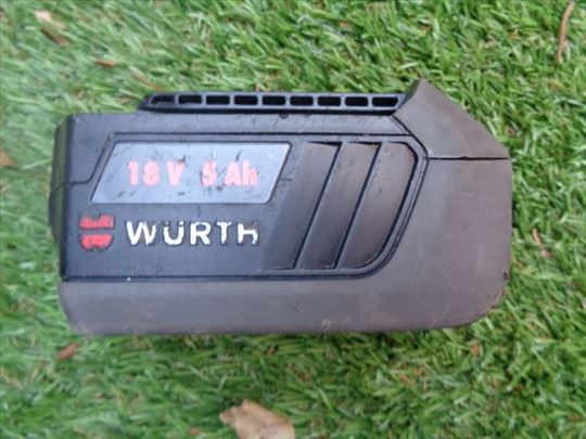 WURTH CUBE baterije -18V- 5 Ah- ORIGINAL