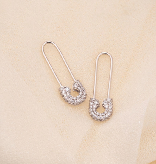 Zihernadle minđuše srebro 925 nove