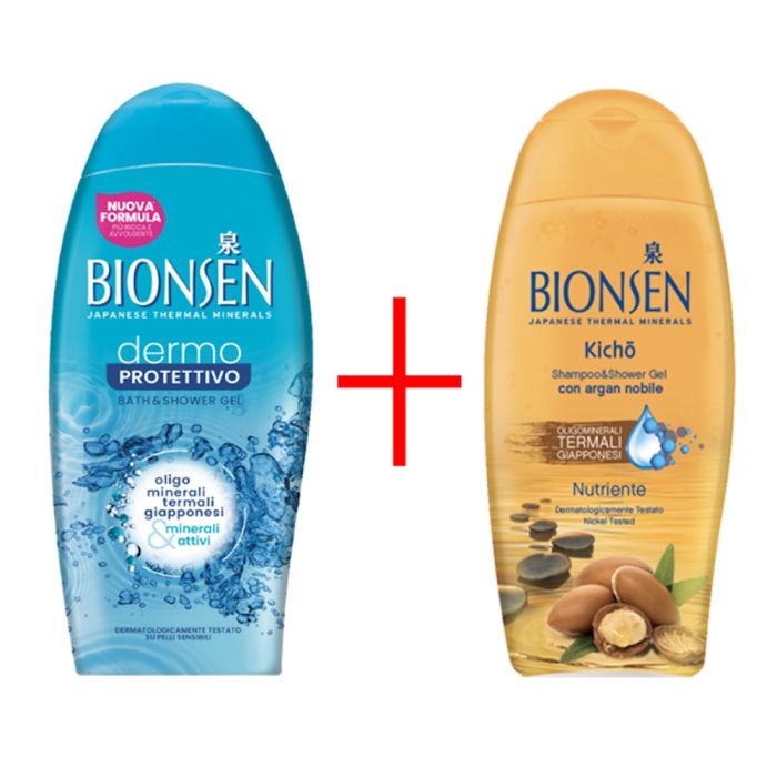 Bionsen Dermoprottetivo gel za tuširanje 650ml + Bionsen Kicho argan 400ml