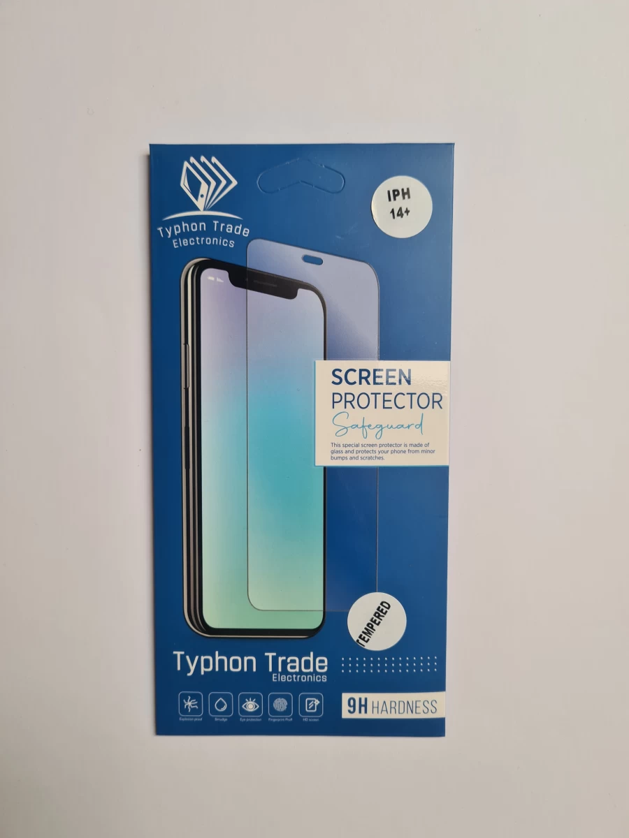 iPhone 14+ Tempered 2.5D zaštitno staklo