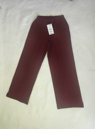 ZARA pantalone *burgundi*