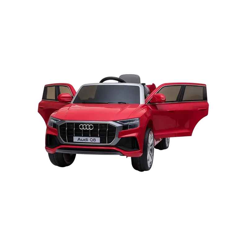 Dečiji auto sa daljinskim upravljačem Audi Q8 260-1, 12V, 4.5Ah, Crveni