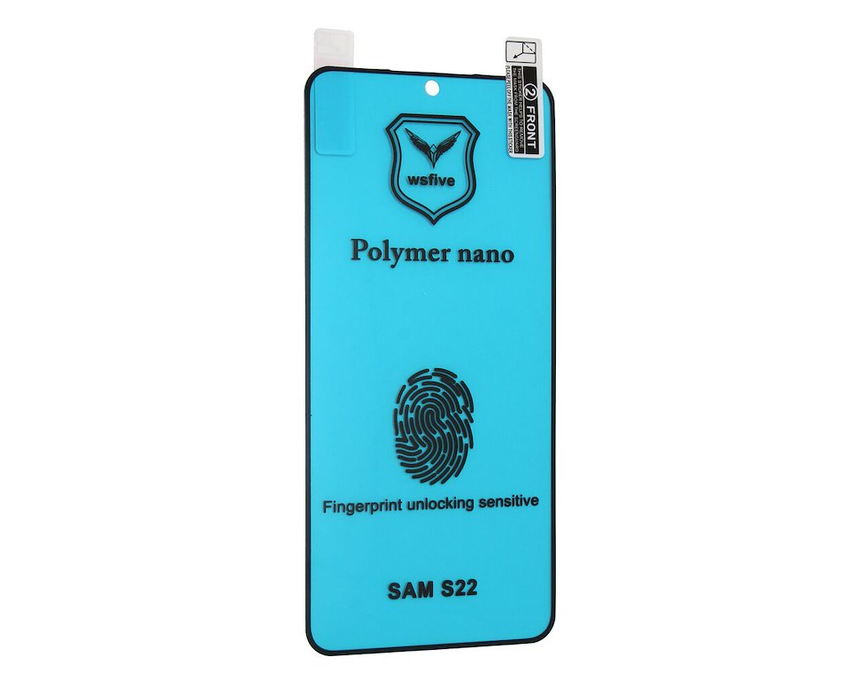 Folija Polymer Nano - Samsung Galaxy S22 crna