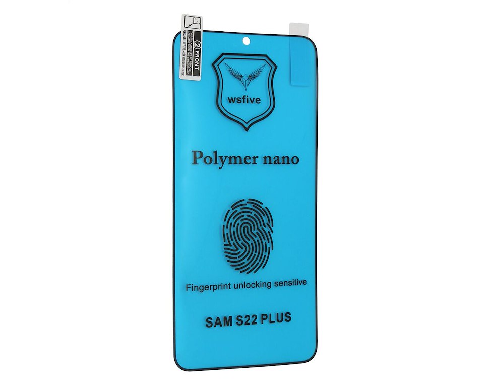 Folija Polymer Nano - Samsung Galaxy S22 Plus crna