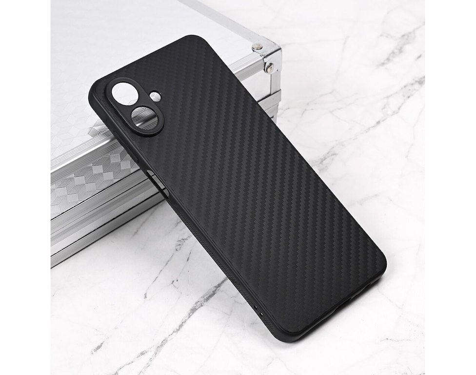 Futrola Carbon fiber - Samsung A075F Galaxy A07 crna