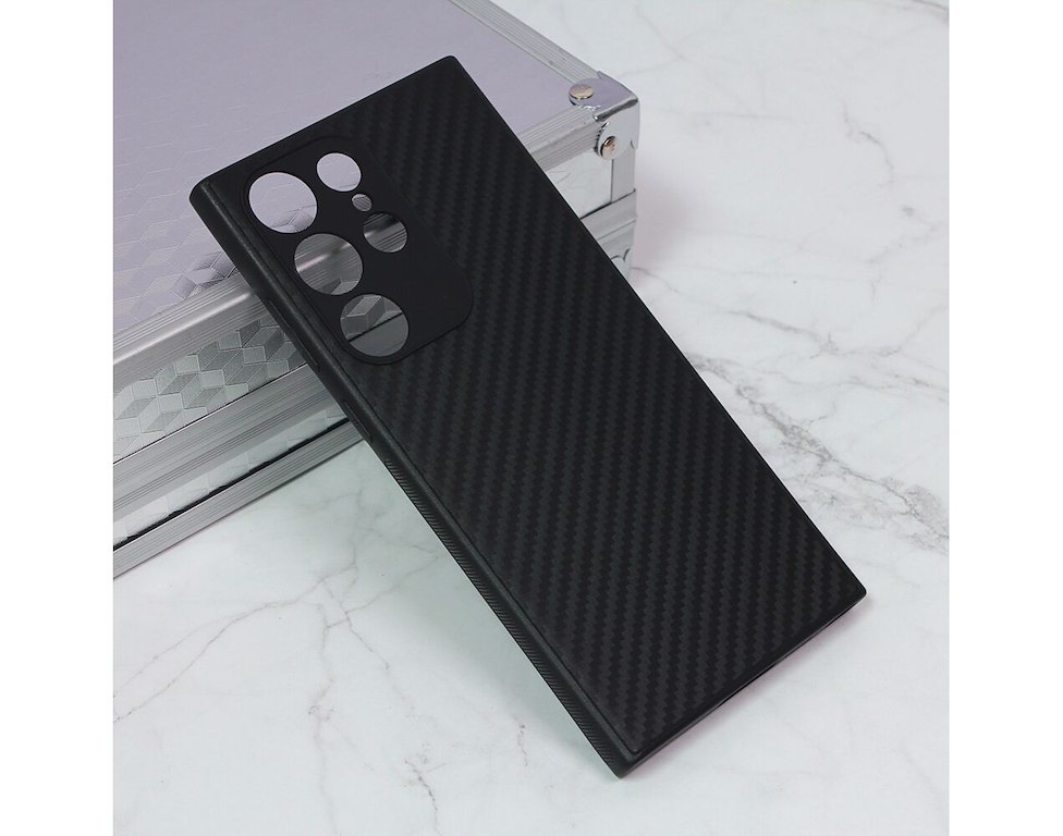 Futrola Carbon fiber - Samsung Galaxy S23 Ultra crna